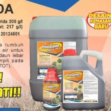 Jual Primaxone Ultra 300SL paraquat 1 ltr herbisida kontak purna tumbuh ...
