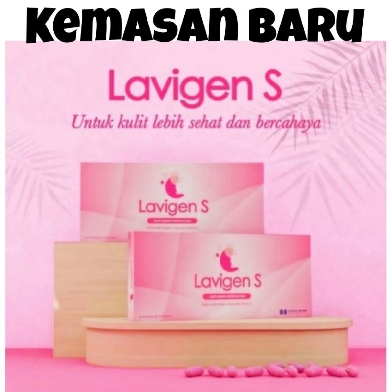 Jual LAVIGEN S ISI 60 KAPSUL || FISH COLLAGEN | Shopee Indonesia