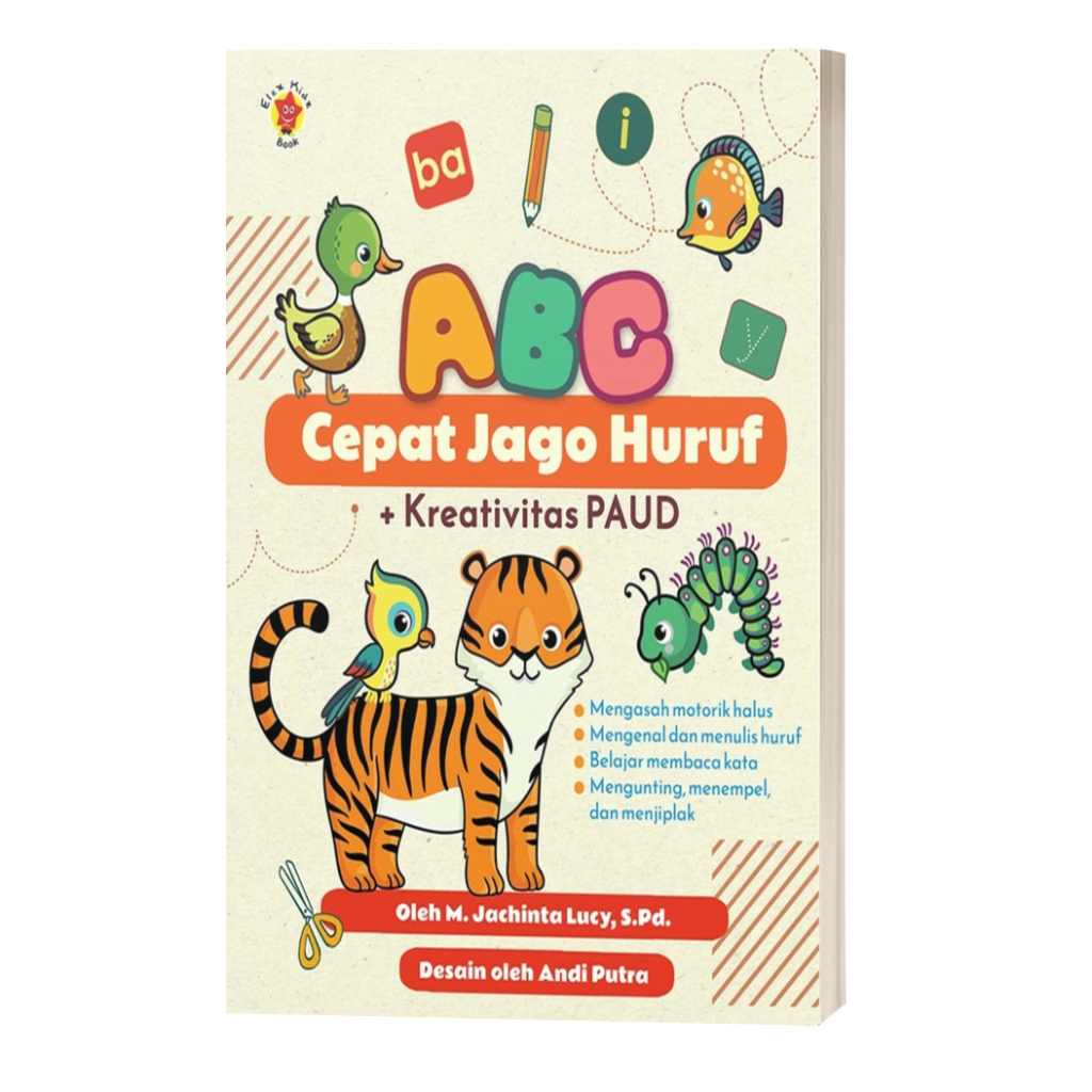 Jual Buku ABC Cepat Jago Huruf + Kreativitas PAUD | Shopee Indonesia