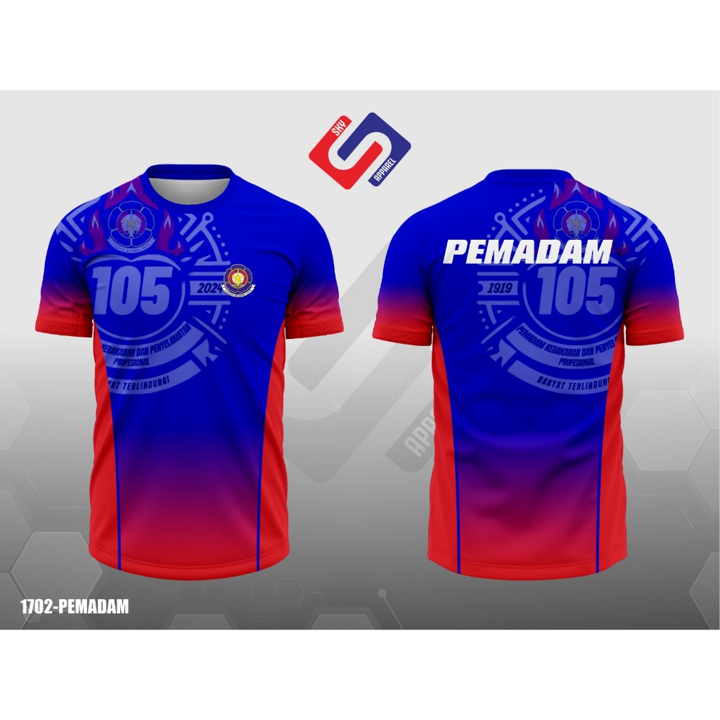 Jual JERSEY DAMKAR | JERSEY DAMKAR SATUAN | JERSEY DAMKAR CUSTOM | BAJU ...
