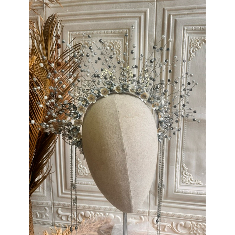 Jual MAHKOTA AKAR SIMPEL HANDMADE / mahkota pengantin terbaru | Shopee ...