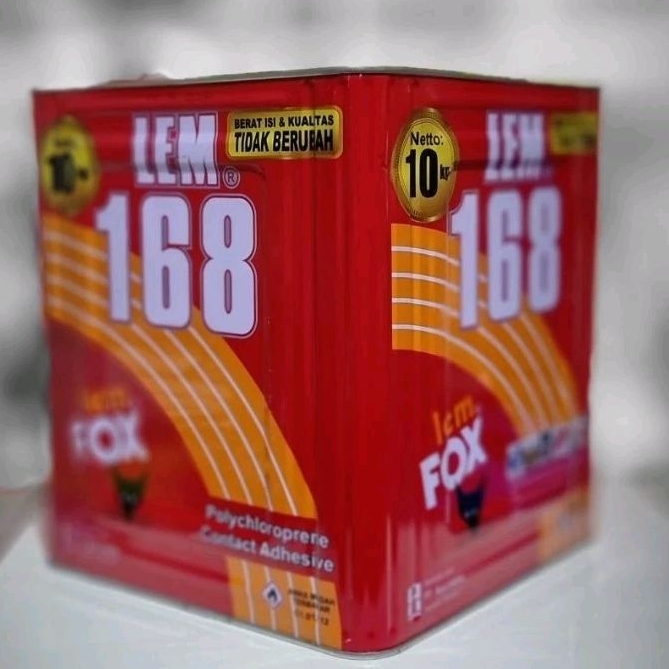 Jual Lem Fox kuning hvl 168 kaleng merah 10 kg | Shopee Indonesia