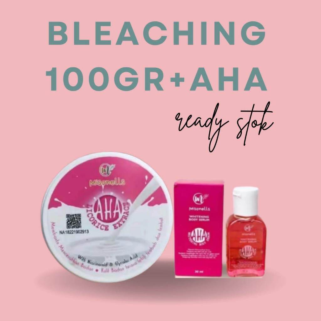 Jual MISSONELS BODY BLEACHING | Misonells bleching aha body serum ...