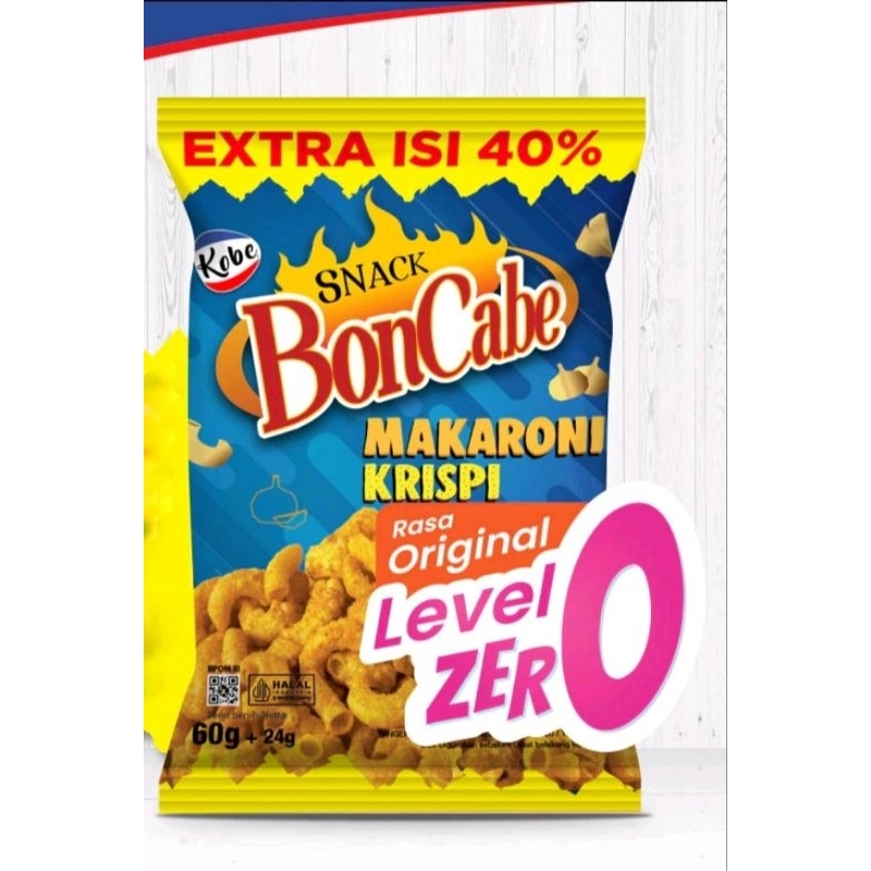 Jual Snack BonCabe Makaroni Krispi Rasa Original Level 0 | Shopee Indonesia