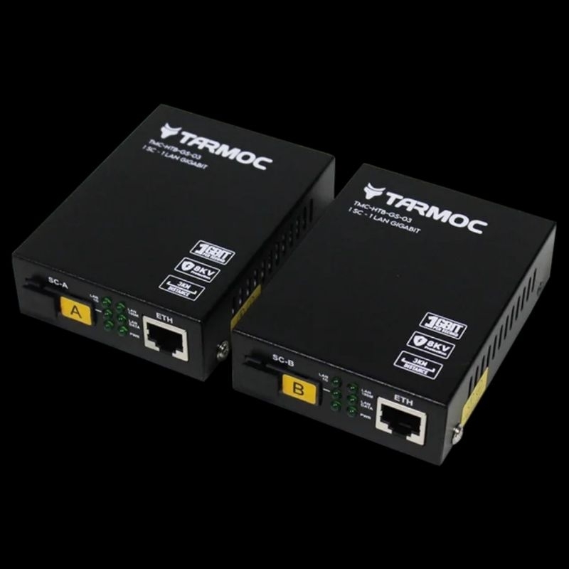 Jual Tarmoc TMC-HTB-GS-03 Media Converter Switch FO 1SC1G Gigabit | Shopee Indonesia