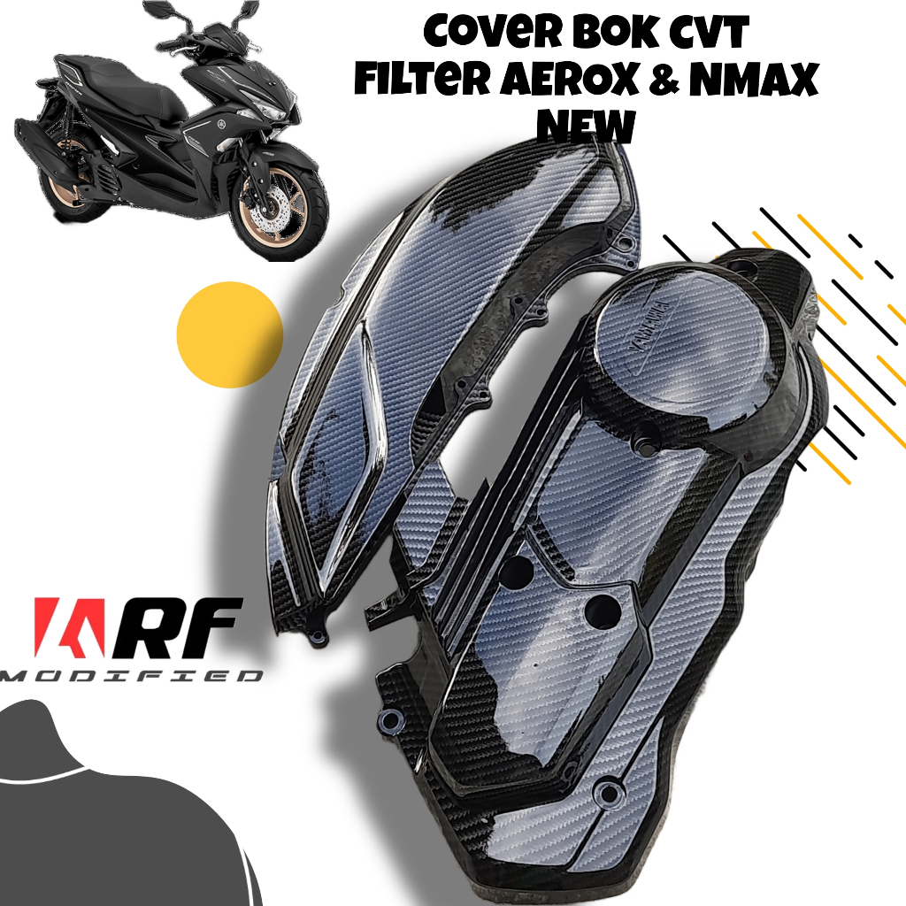 Jual Bok filter Aerox 155 new Cover CVT veloscope Nmax new aerox new ...