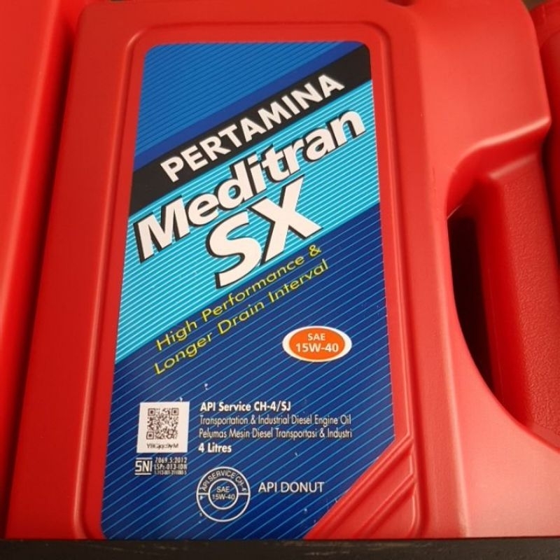 Jual olie diesel meditran sx 4lt dijamin ori | Shopee Indonesia