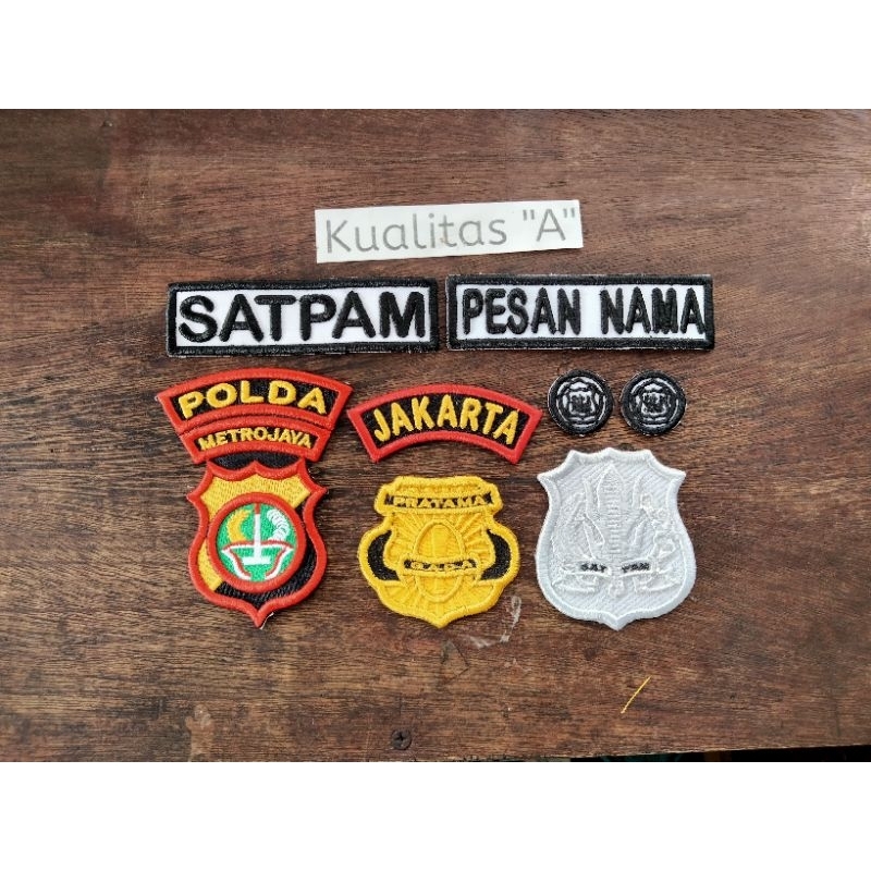 Jual ATRIBUT SATPAM (BORDIR TIMBUL PREMIUM) | Shopee Indonesia
