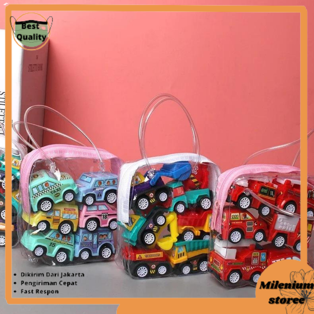Jual Mainan Anak Anak Mobil Model Tarik Mobil Rekayasa Truk Pemadam ...