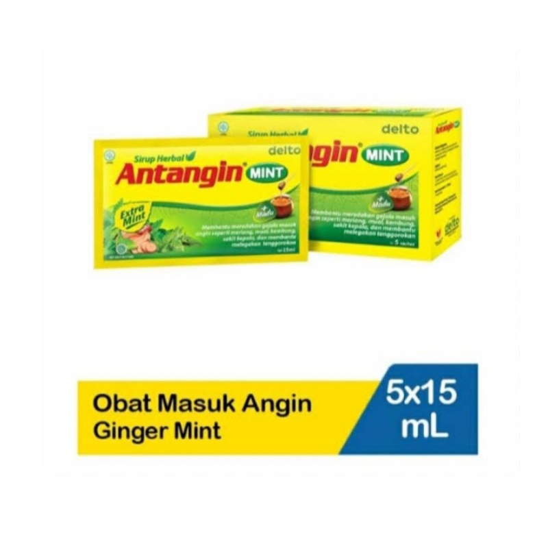 Jual Antangin Jrg Sirup Obat masuk angin 15ml ( 5 sachet ) | Shopee Indonesia