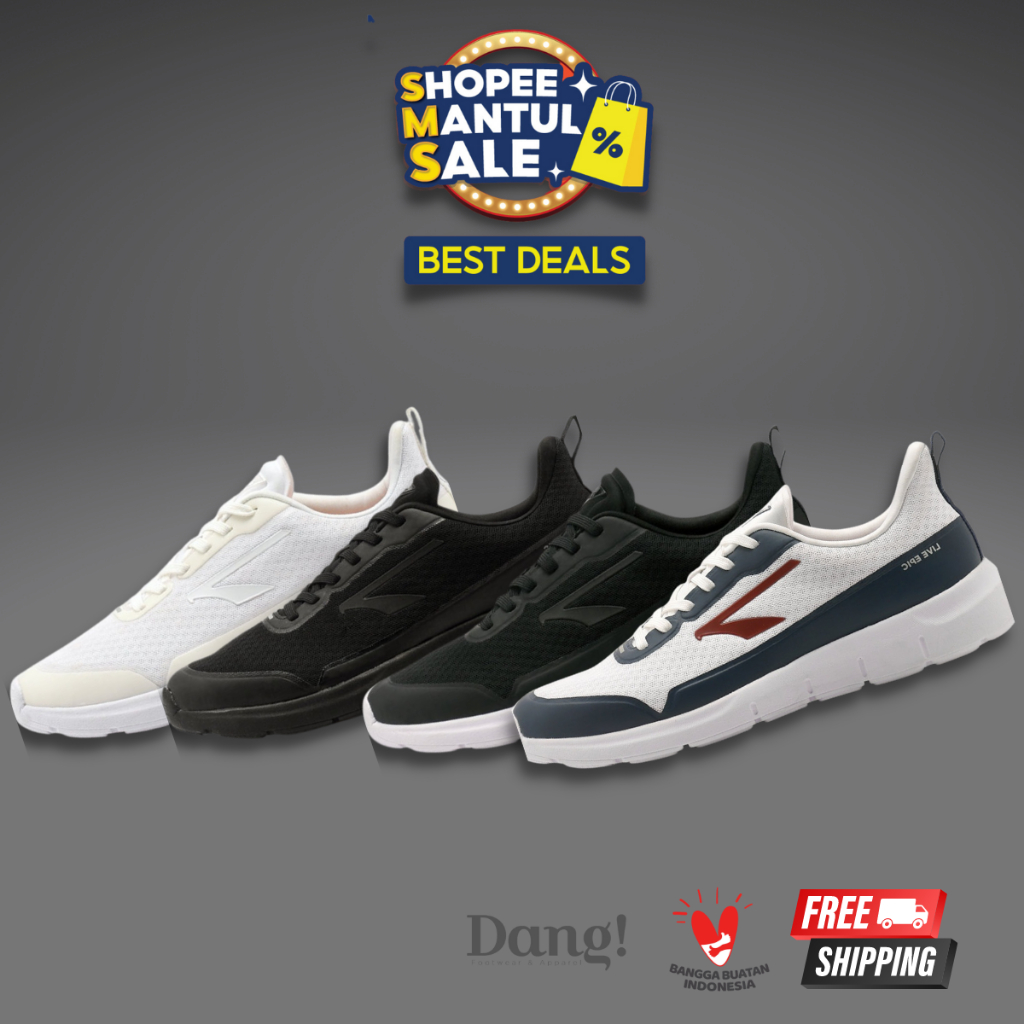 Jual BRODO - Sepatu Active Force Series Sneakers Original | Shopee ...