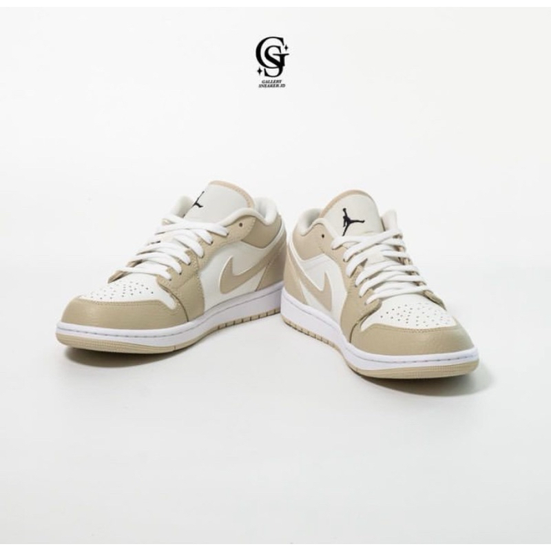 Jual Air Jordan 1 Low SE Sail Rattan Original | Shopee Indonesia