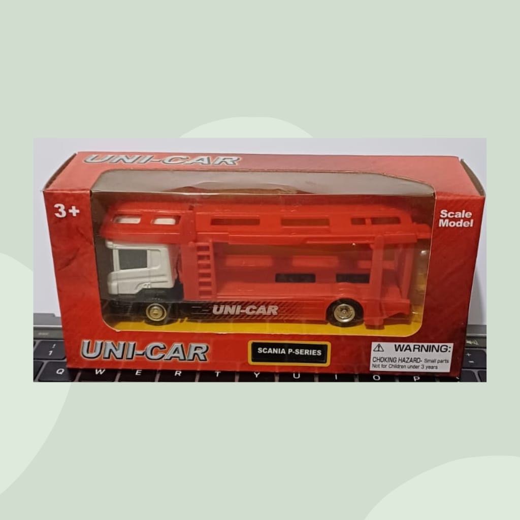 Jual Uni-Car 1:64 - Scania P-Series Transporter | Shopee Indonesia