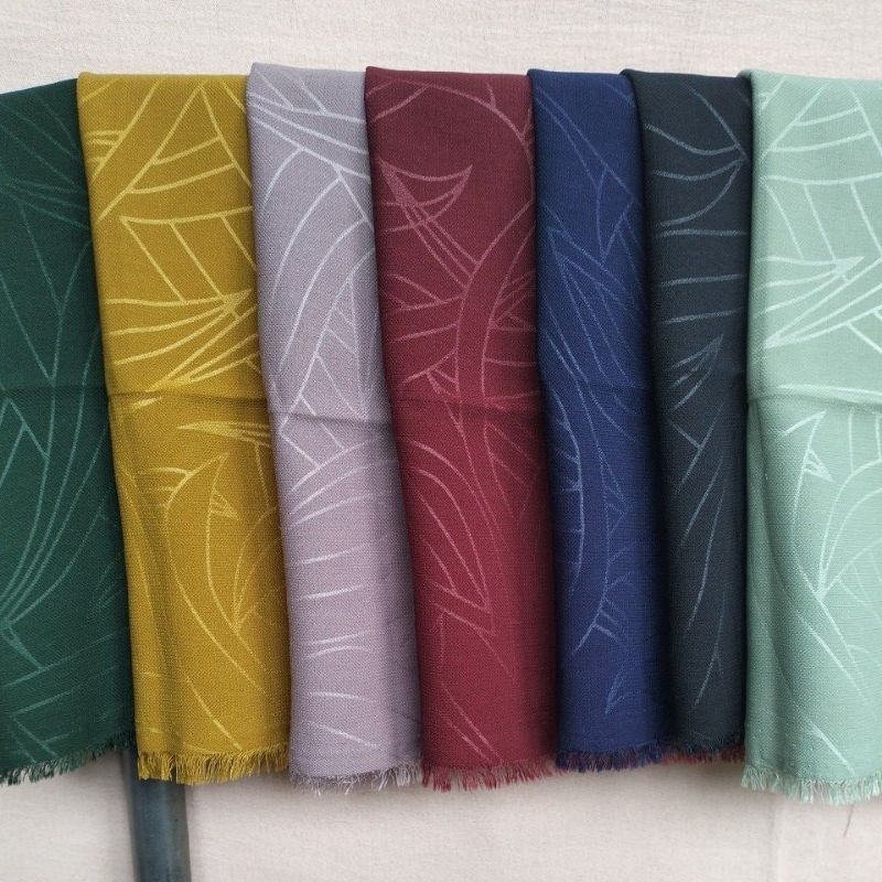 Jual Kain Embos Daun Kain Meteran Youris Embos | Shopee Indonesia