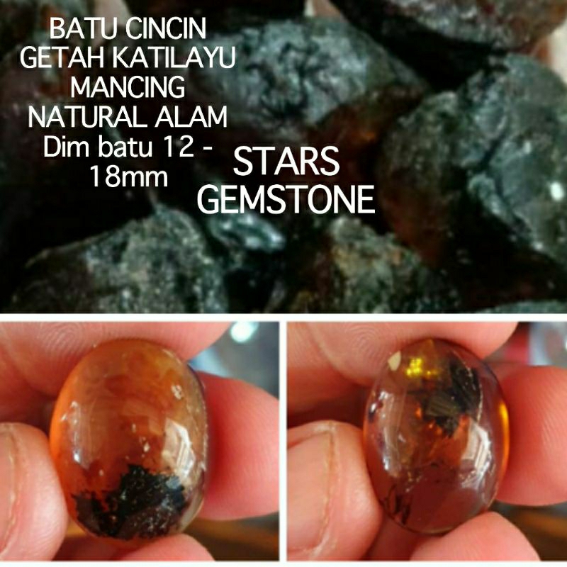 Jual CINCIN BATU GETAH KATILAYU MANCING NATURAL ALAM 100% | Shopee ...