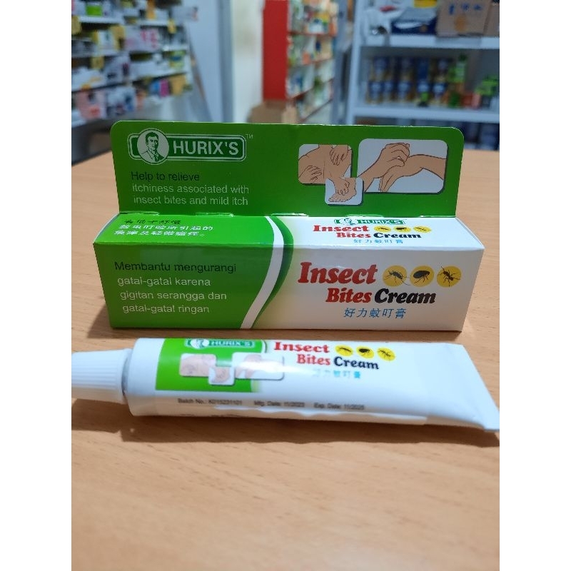 Jual Hurix's insect bites cream mengurangi gatal gigitan serangga 1 ...