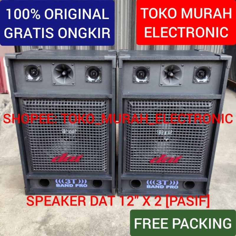 Jual TME - Speaker Box Pasif 12" DAT Band Pro 3T Original 1 Set ...