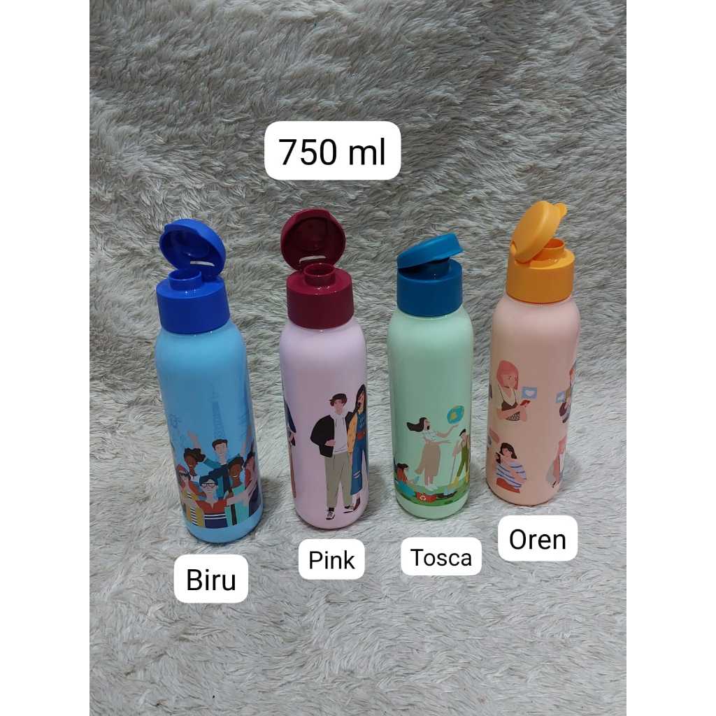 Jual fancy botol 750 ml botol minum per 1 pcs tupperware | Shopee Indonesia