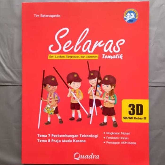 Jual Buku Quadra Buku teks Selaras kelas 3D SD/MI kurikulum 2013 ...