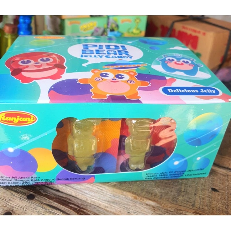 Jual Permen Cemilan Beruang Jelly Candy Gummy Yupi Mainan Anak Murah ...