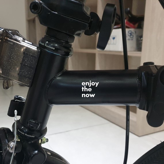 Jual Cutting sticker stiker sepeda lipat road bike fixed bike enjoy the ...