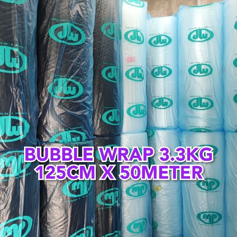 Jual BUBBLE WRAP MP / GMP 125cm x 50 meter Roll | Shopee Indonesia