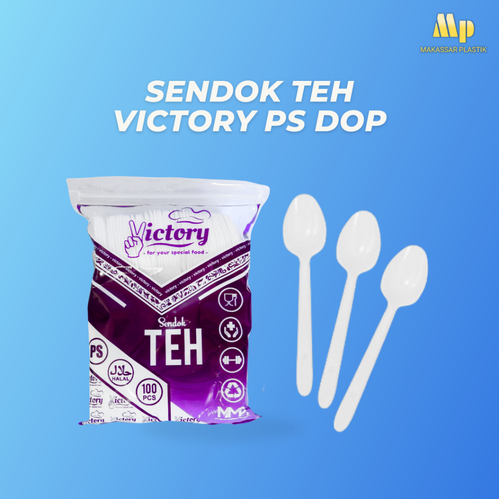 Jual Sendok Teh Victory PS DOP @100 Pcs | Shopee Indonesia