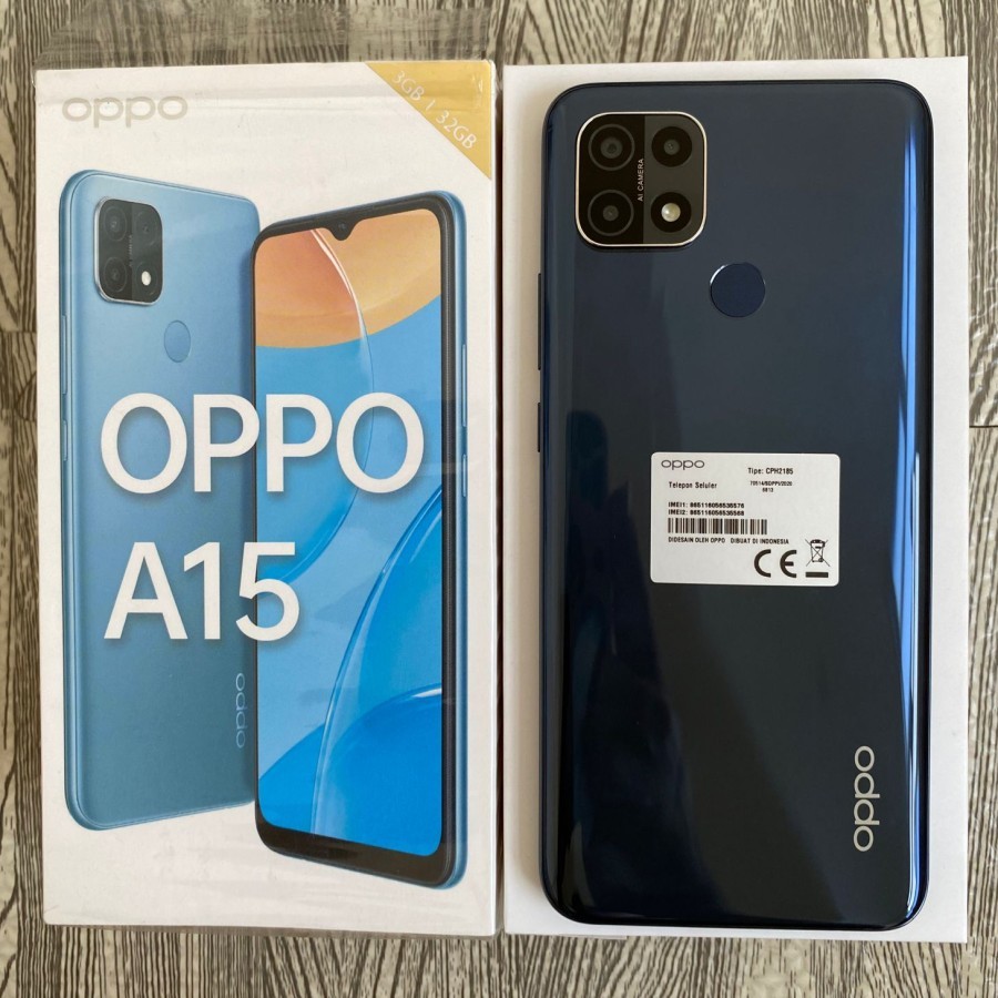 Jual Oppo A15 3/32 Second Fullset Bekas Resmi | Shopee Indonesia