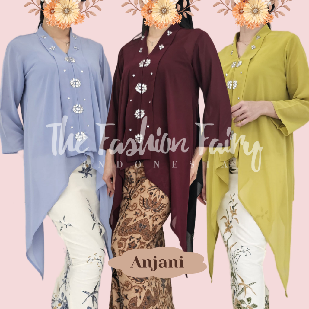 Jual KEBAYA ANJANI MOTIF PAYET | Shopee Indonesia