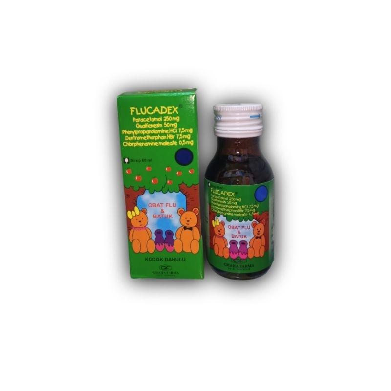Jual Flucadex Syrup 60ml Flu dan Batuk | Shopee Indonesia
