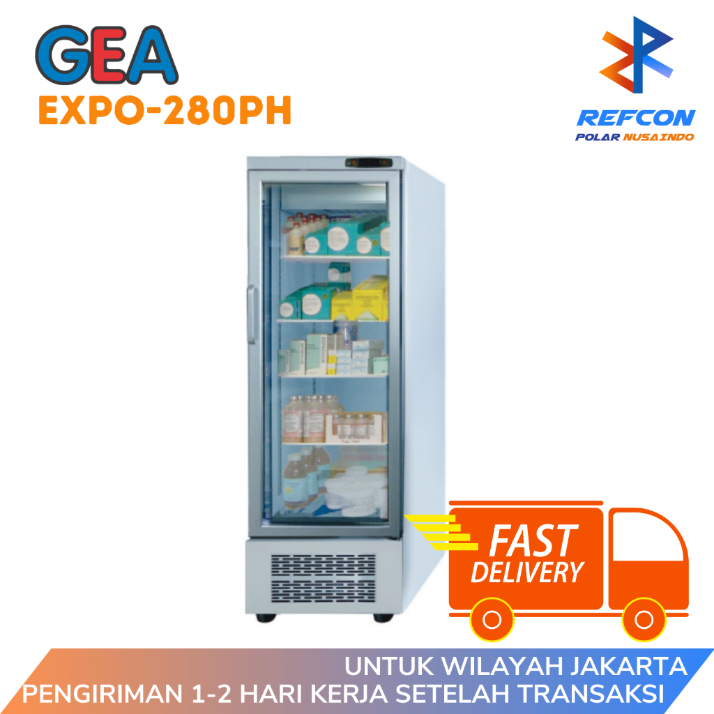 Jual Showcase Chiller / Cooler Medical GEA EXPO-280PH / EXPO 280 PH ...