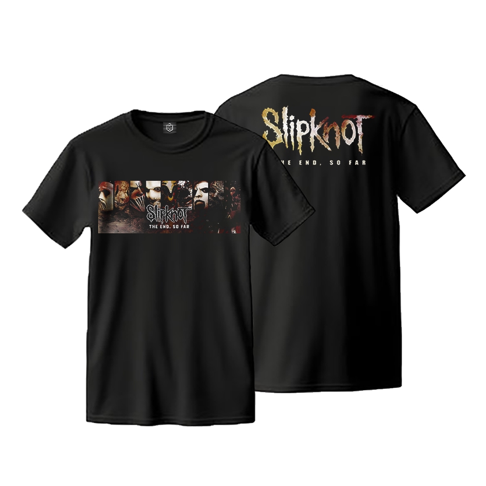 Jual KAOS BAND SLIPKNOT THE END SO FAR ALBUM TSHIRT BAJU PRIA WANITA ...
