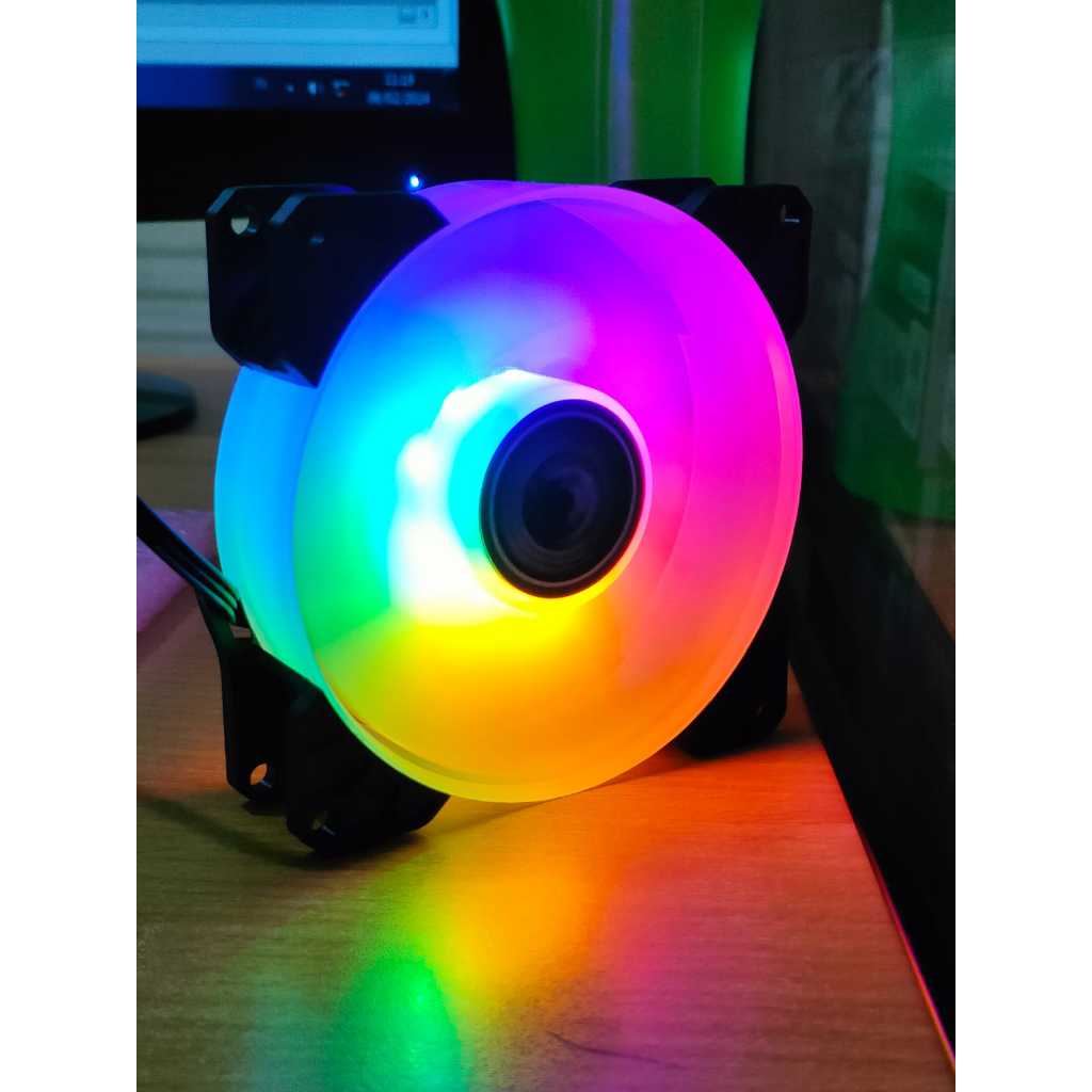 Jual Fan Case RGB XHZC 9cm 3 Pin PWM | Shopee Indonesia