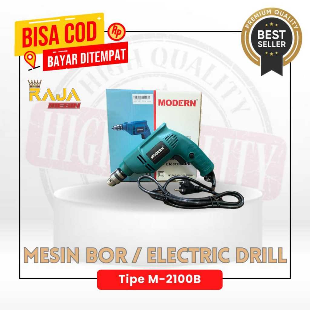 Jual Mesin Bor MODERN M 2100 B 100% ORIGINAL / Bor Listrik Modern ...