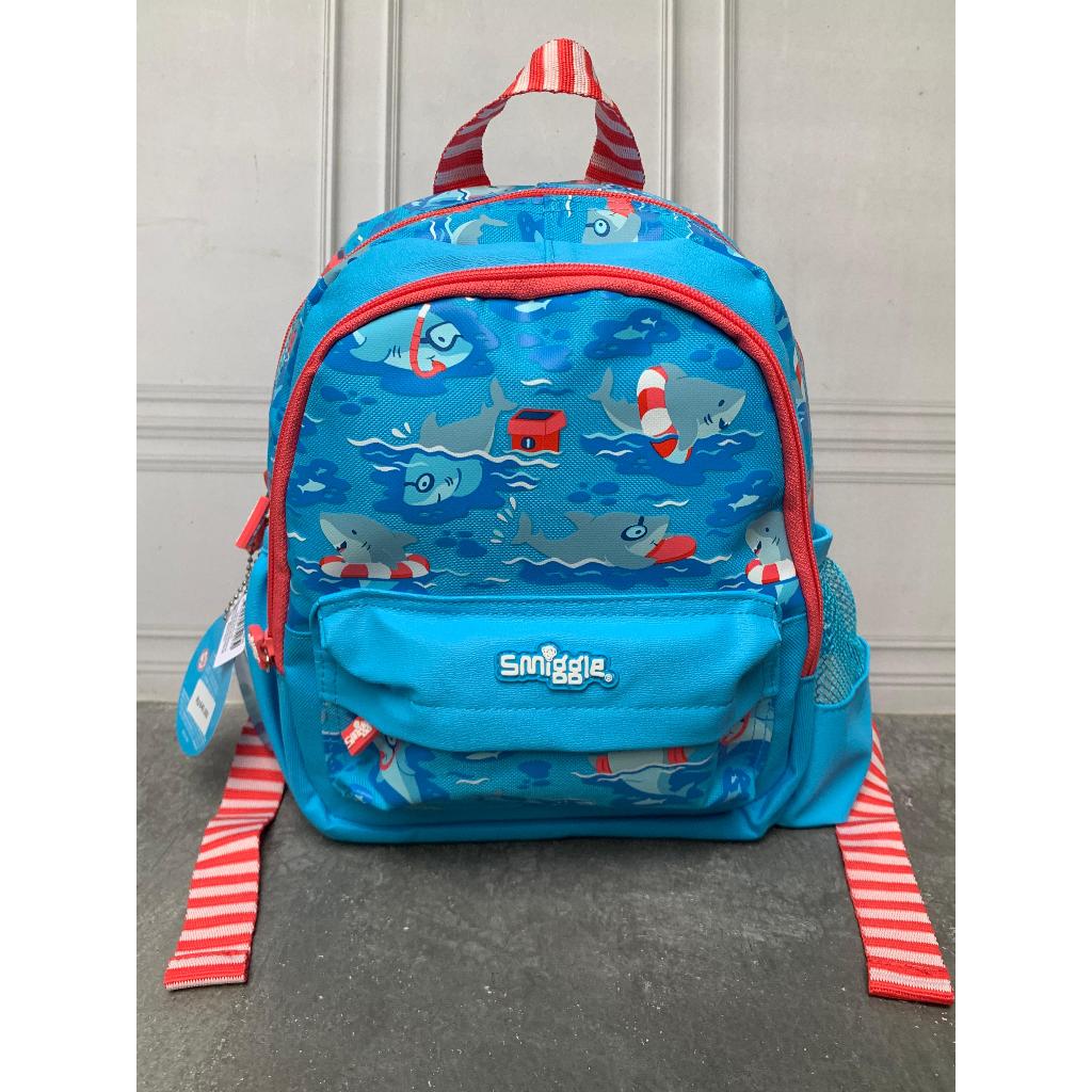 Jual SMIGGLE TEENY TINY OVER AND UNDER BACKPACK SHARK - TAS RANSEL ...