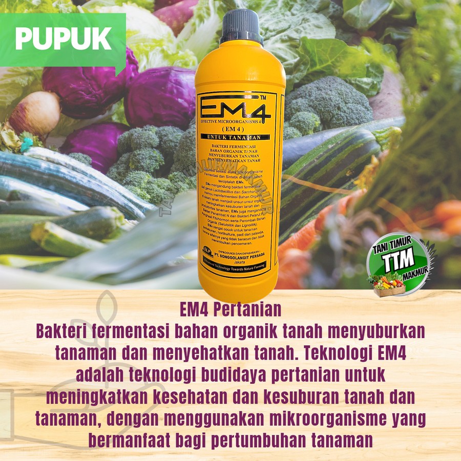 Jual EM4 PERTANIAN | Shopee Indonesia