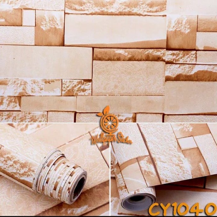 Jual Wallpaper dinding 10 m 10 meter 45 cm x 10 m wallpaper dinding ...