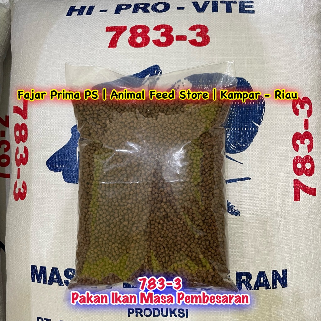 Jual 783-3 Eceran 1 kg | Pakan Ikan Patin | Pelet Ikan Nila | Fish Feed ...