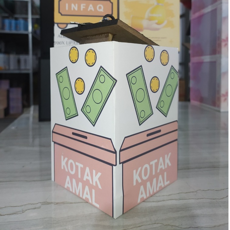 Jual KOTAK AMAL INFAQ VIRAL MOTIF UNIK + KUNCI CELENGAN TARGET UKURAN ...