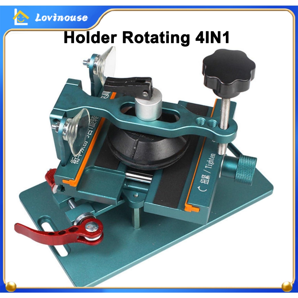 Jual 【Ready Stock】Ragum / Holder Rotating 4IN1 / Ragum Untuk Glass Kaca ...