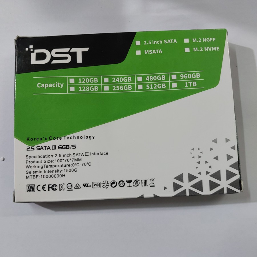 Jual ssd 2,5inch DST 128gb sata | Shopee Indonesia