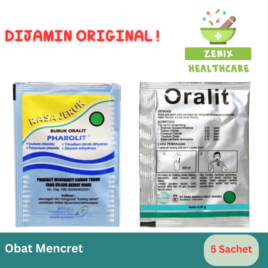 Jual Oralit Sachet - Pengganti Cairan Tubuh Dehidrasi | Shopee Indonesia