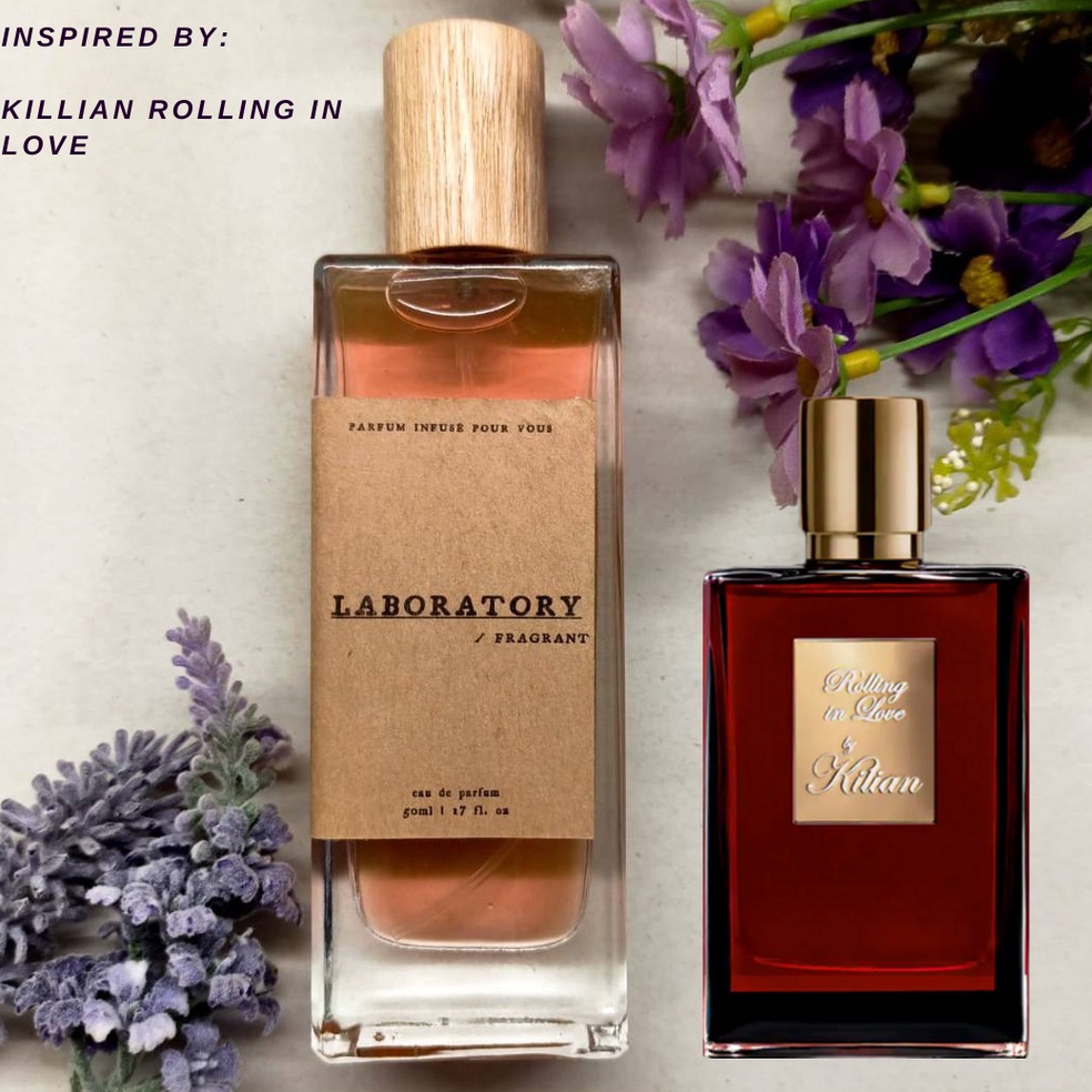 Jual Laboratory Fragrant Kilian Rolling In Love Eau de Parfum | Shopee ...