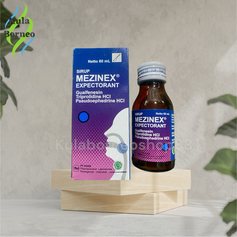 Jual Mezinex Expectorant Syrup 60 ml | Shopee Indonesia