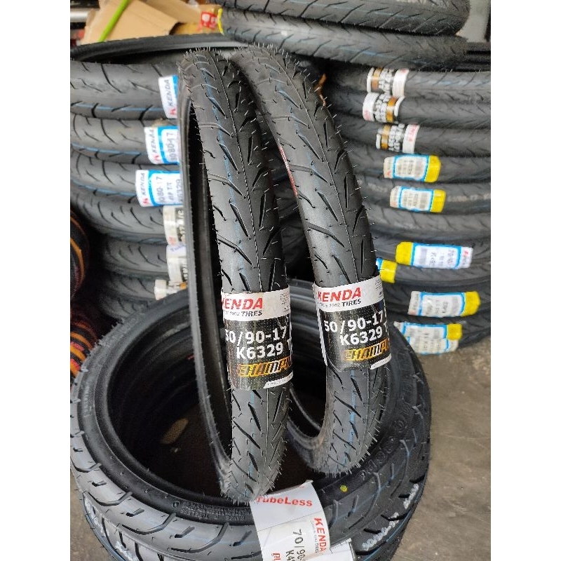 Jual Ban KENDA K6329 50/90-17 60/80-17 champion Kenda ban cacing ...