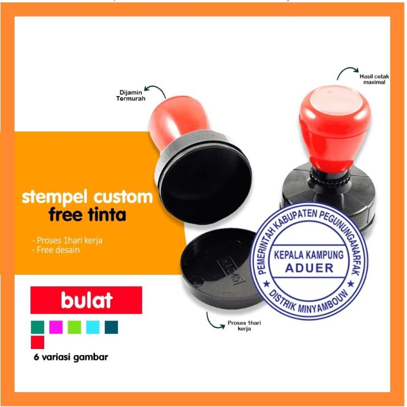Jual stempel bulat toko,stempel nota,stempel surat resmi,stempel amplop dllstempel alis buku ...