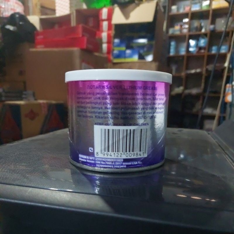 Jual PASLIN VET ROTARY SILVER MP101 LITHIUMNGREASE 250 gr | Shopee ...