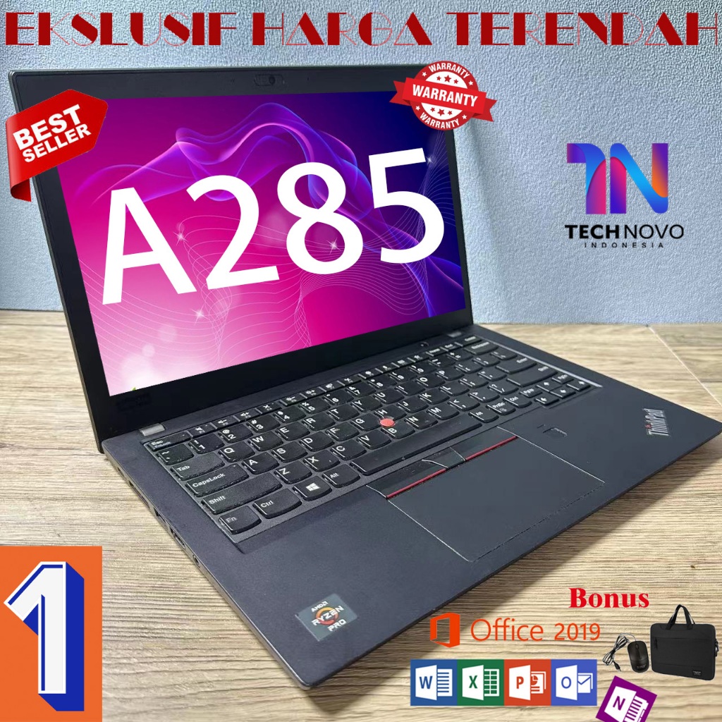 Jual Lenovo thinkpad laptop A285 AMD RYZEN 5 PRO 16GB RAM 256gb SSD ...