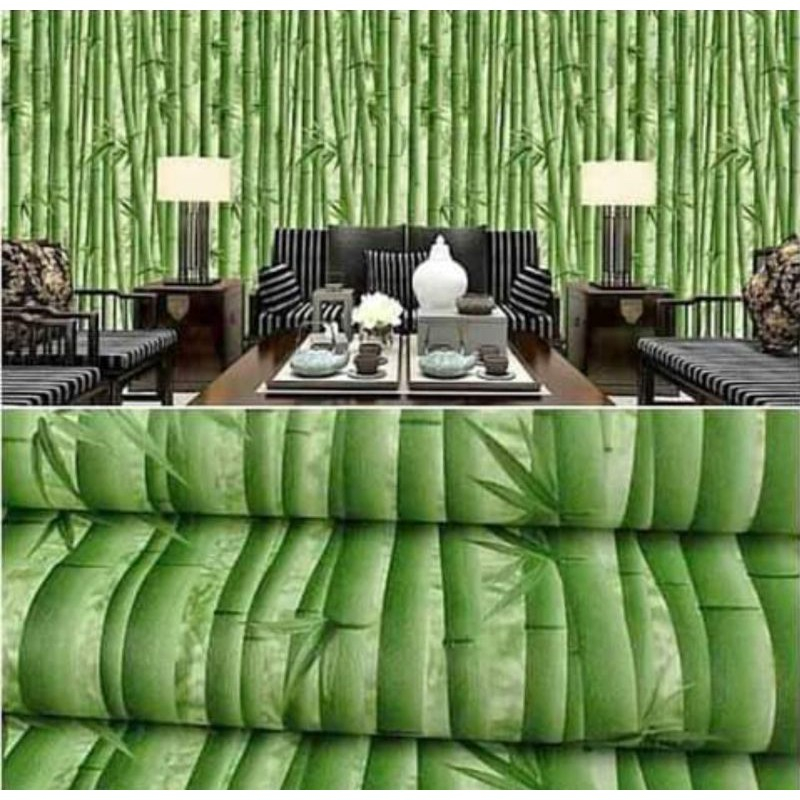 Jual Walpaper Dinding - Stiker Wallpaper Tembok - Wallpaper Bambu ...