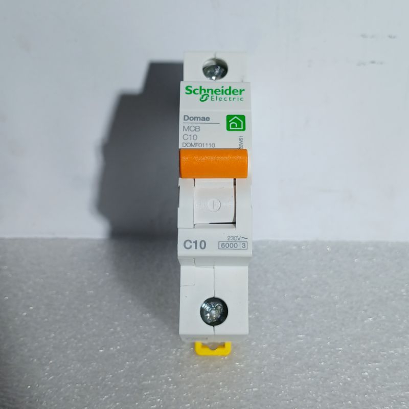 Jual Mcb domae schneider 1 phase 10Ampere / 10A | Shopee Indonesia